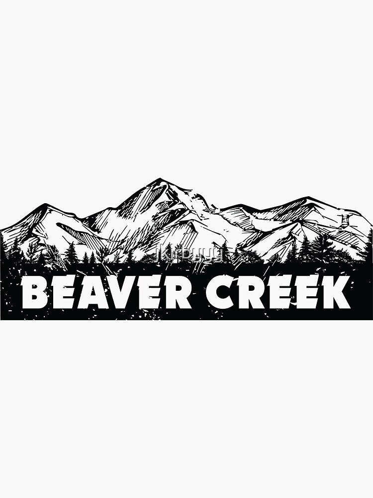 "Beaver Creek Ski Mountain Badge" Sticker for Sale by jkirbyyy | Redbubble