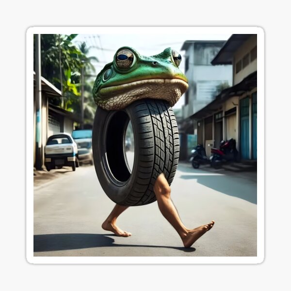 "Boneca Ambalabu — the unholy hybrid of frog, tire, and human legs ...