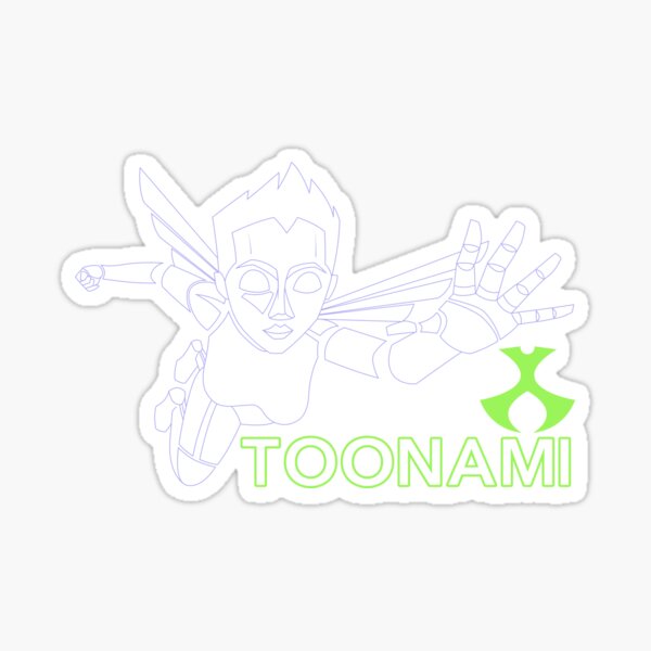 "Toonami: SARA 4.0" Sticker for Sale by AdnyWest | Redbubble
