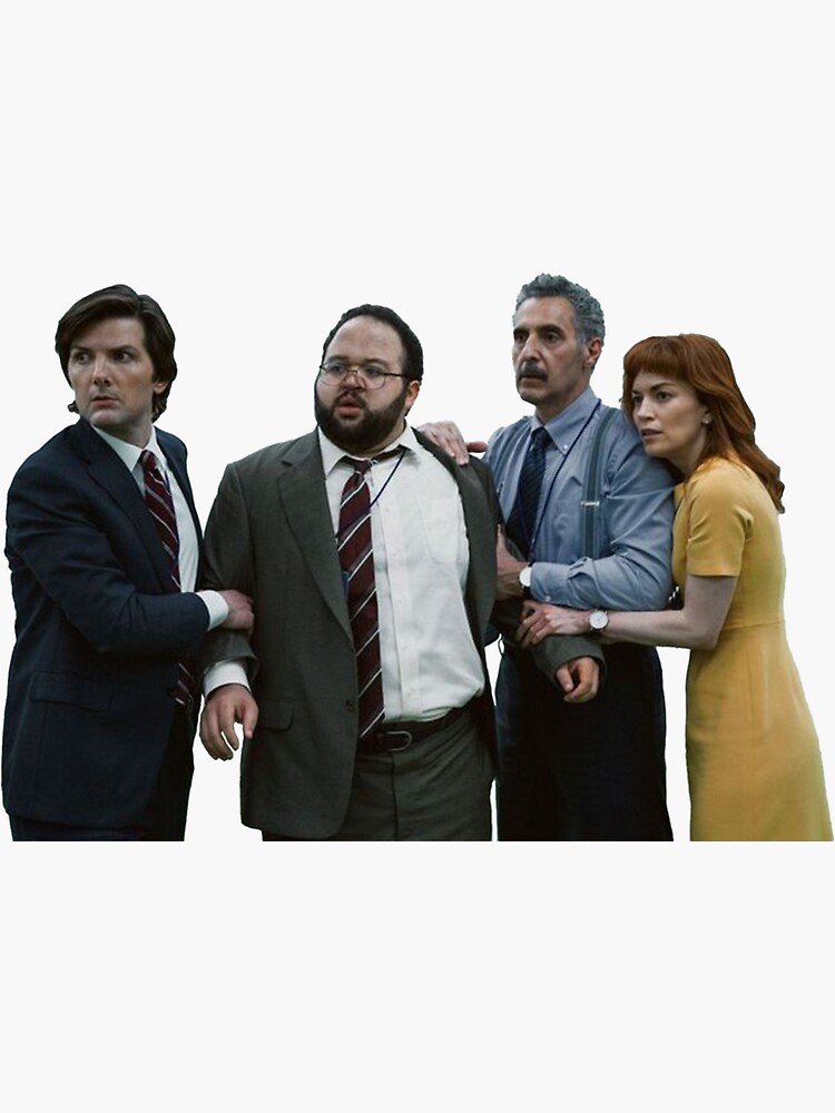 "Macrodata Refinement Team - Severance" Sticker for Sale by Kelpsalad ...