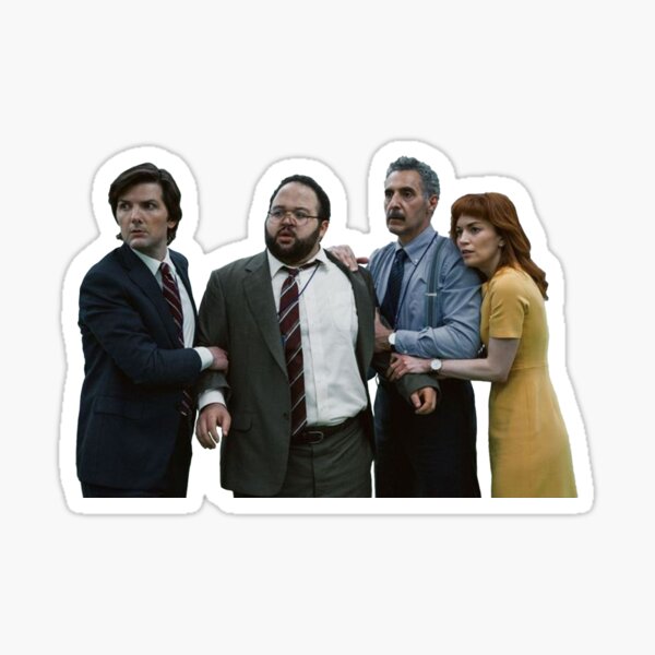 "Macrodata Refinement Team - Severance" Sticker for Sale by Kelpsalad ...