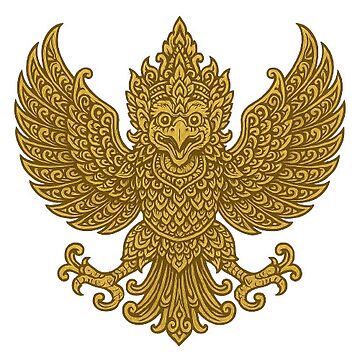 "Garuda Balinese " Sticker for Sale by FLATVAC STICKER | Redbubble