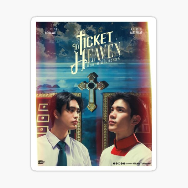 Pegatina for Sale con la obra «Boleto al cielo gmmtv Gemini Forth ...