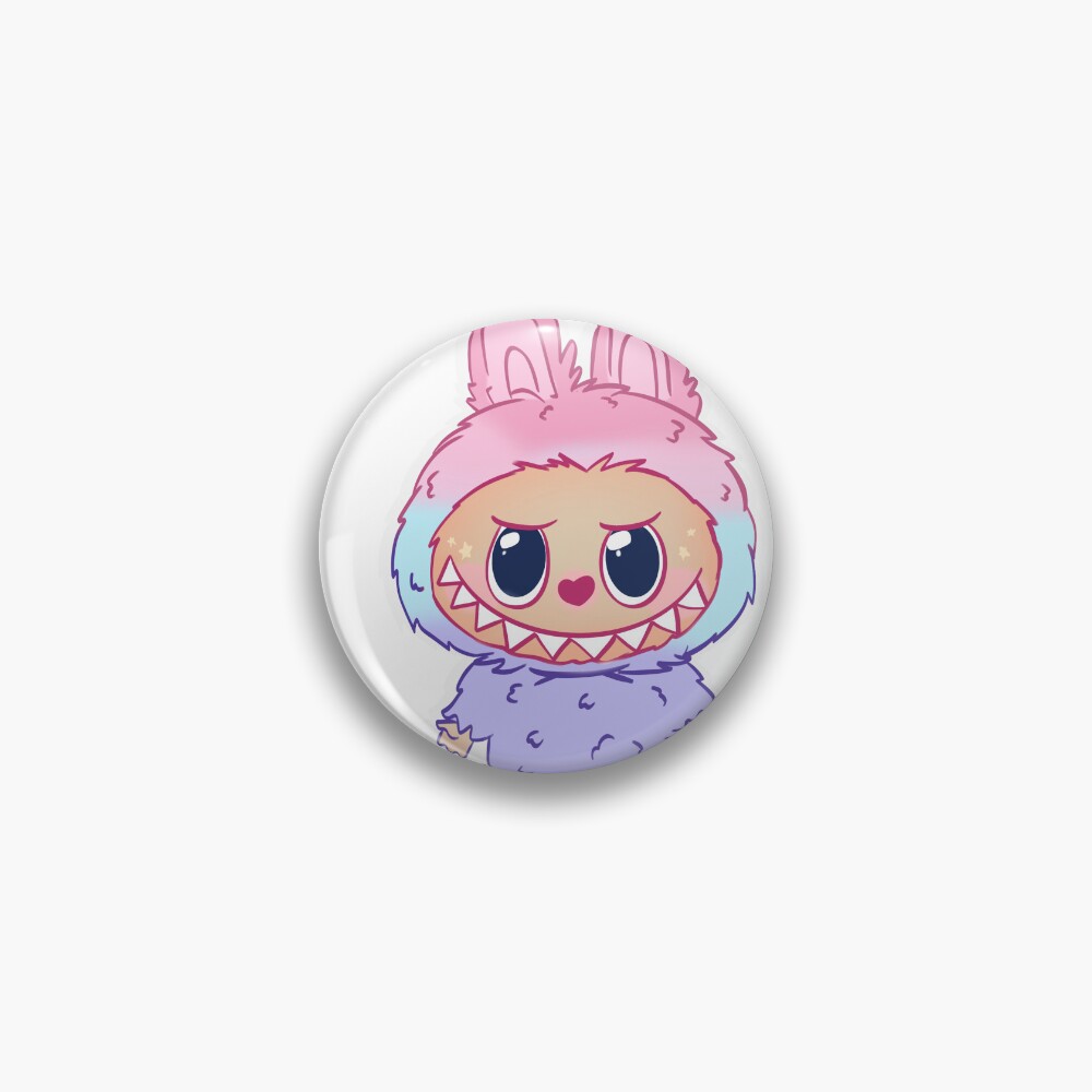 "Cotton Candy Labubu " Sticker for Sale by KittyWolf707 | Redbubble
