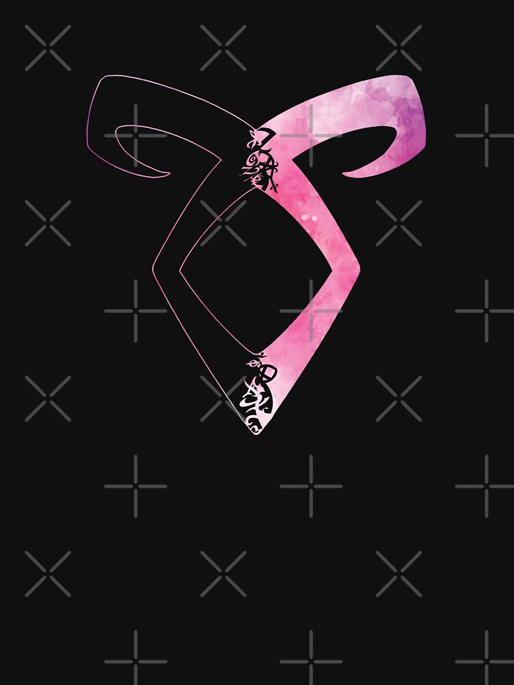 "Shadowhunters rune - Angelic power rune half solid half silhouette ...