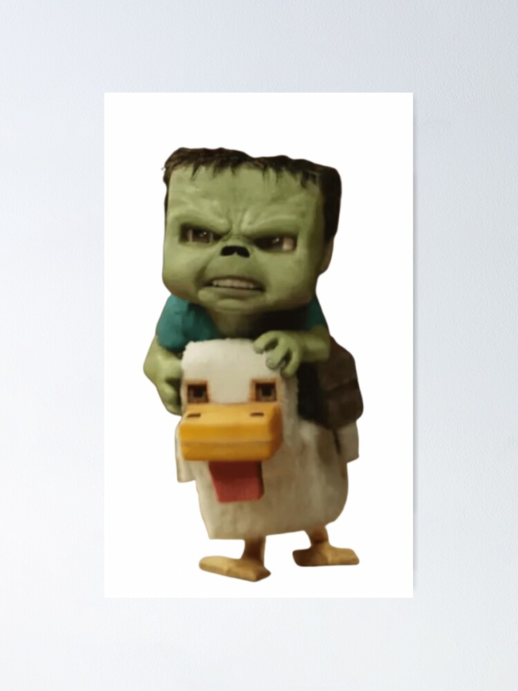 "Chicken jockey " Poster for Sale by socrazy3 | Redbubble