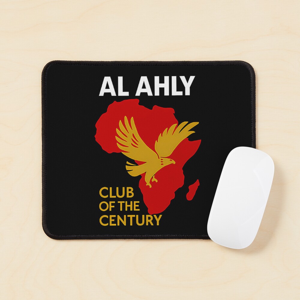 "Al Ahly Egypt FC Football Club Africa Continent Shape" Sticker for ...