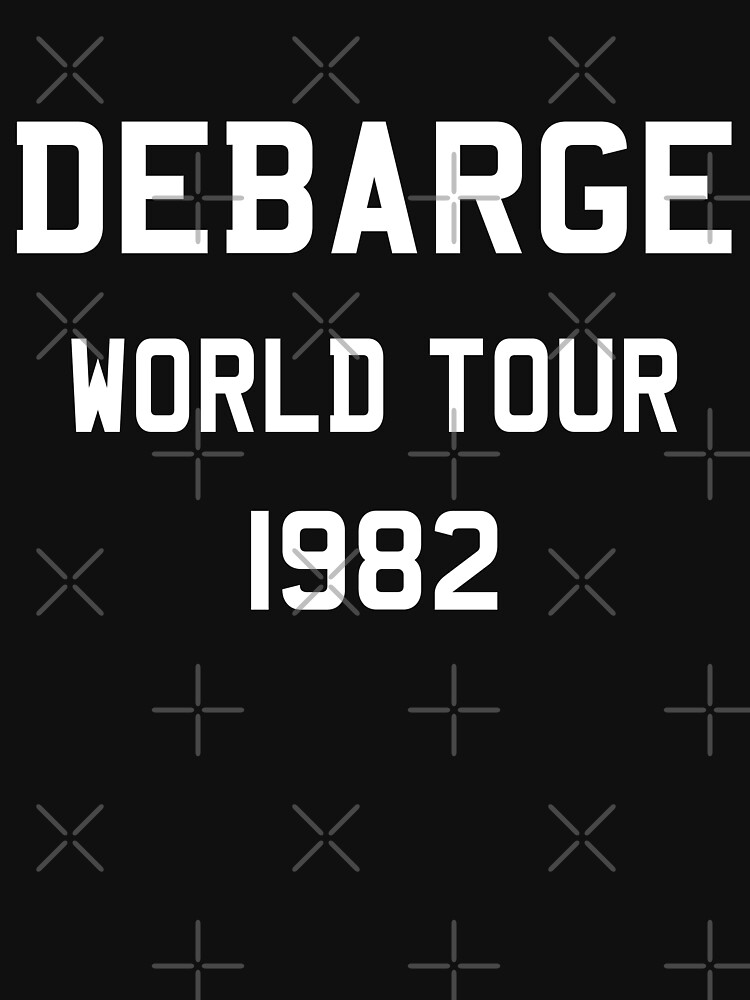 "DeBarge World Tour" T-shirt for Sale by mustardofdoom | Redbubble ...