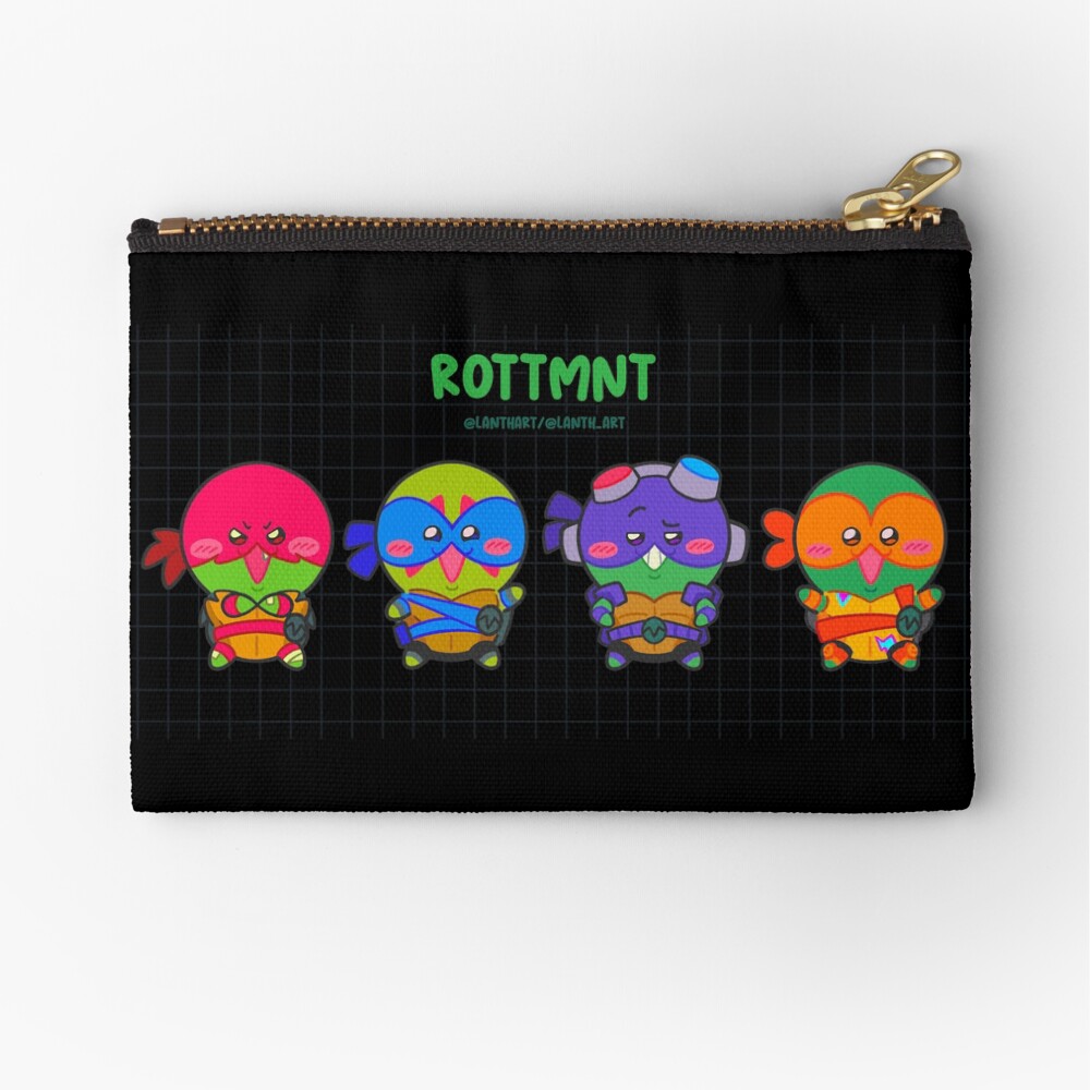 "Rise of the TMNT mini chibis" Sticker by Lanthart | Redbubble