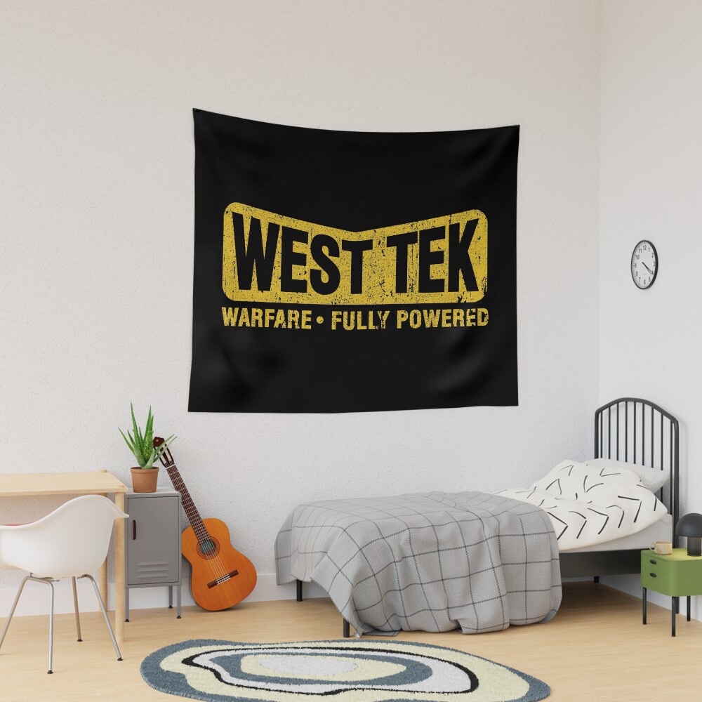"West Tek" Poster for Sale by huckblade | Redbubble
