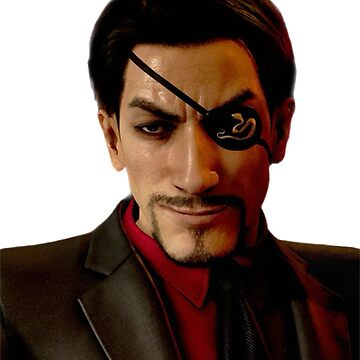 "Goro Majima Smiling Pirate Yakuza in Hawaii " Sticker for Sale by ...