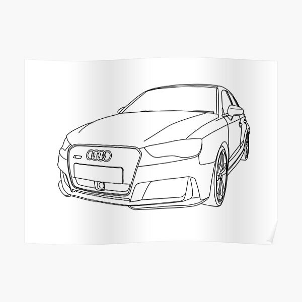 Poster: Audi Rs5 | Redbubble