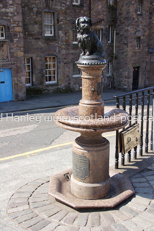 "Greyfriars Bobby Statue" by Richard Hanley www.scotland-postcards.com ...