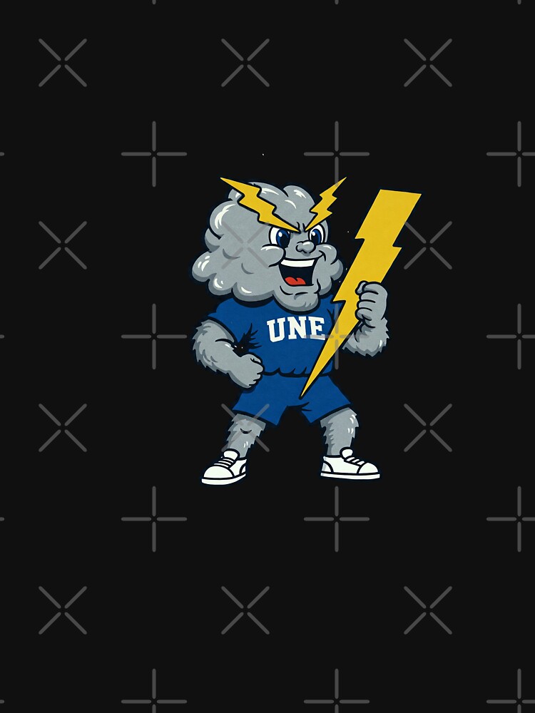 "UNE University of New England Nor'easter Mascot" Active T-Shirt for ...