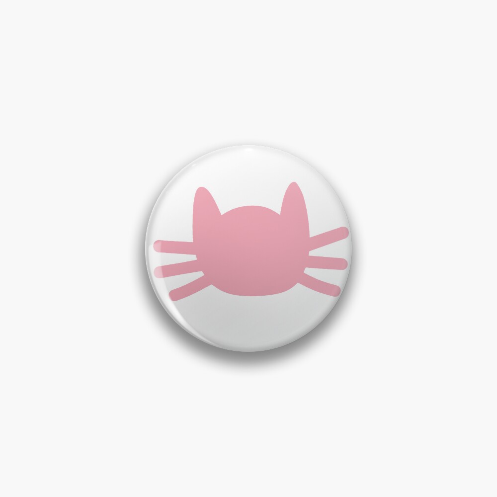 "Baby pink cat logo" Sticker for Sale by DrizzleClovers | Redbubble
