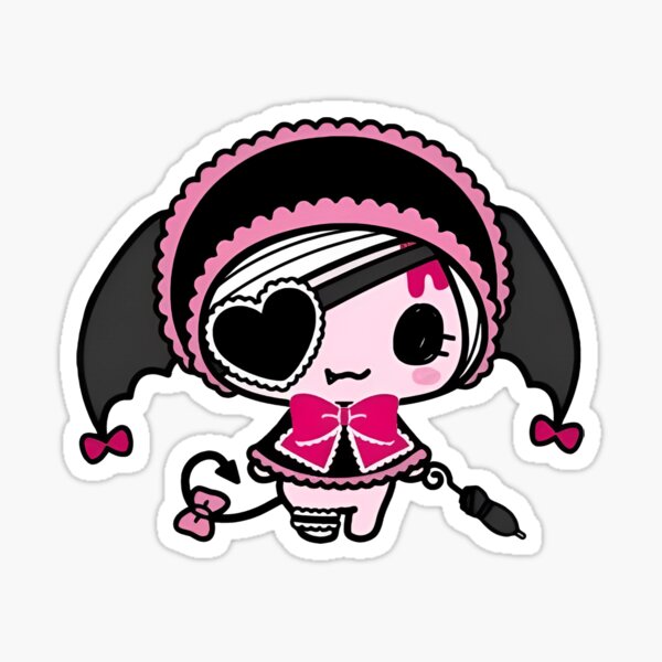 "Lloromannic Cherry" Sticker for Sale by Meowsia | Redbubble