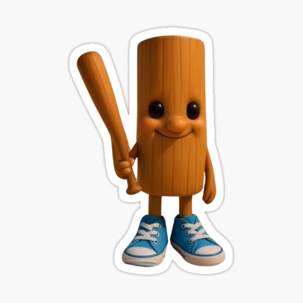 "Los tun tun tuncitos (Italian Brainrot) " Sticker for Sale by ...