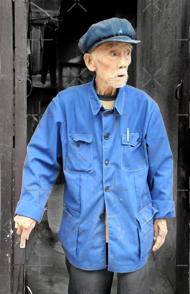 "Mao's blue suit, China" by Keith Molloy | Redbubble