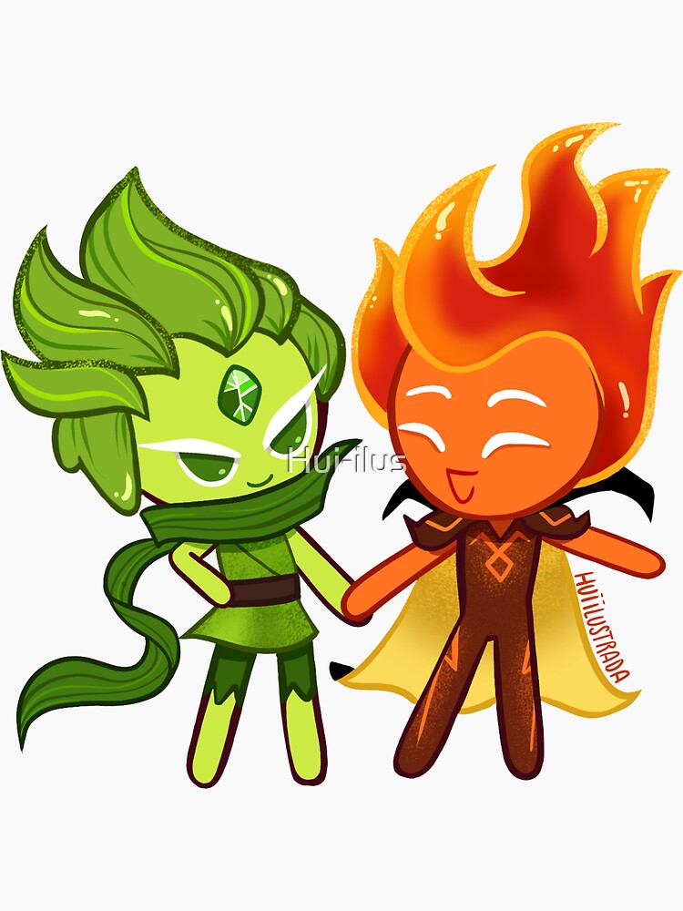 "FireWind cookie run" Sticker by Hui-ilus | Redbubble