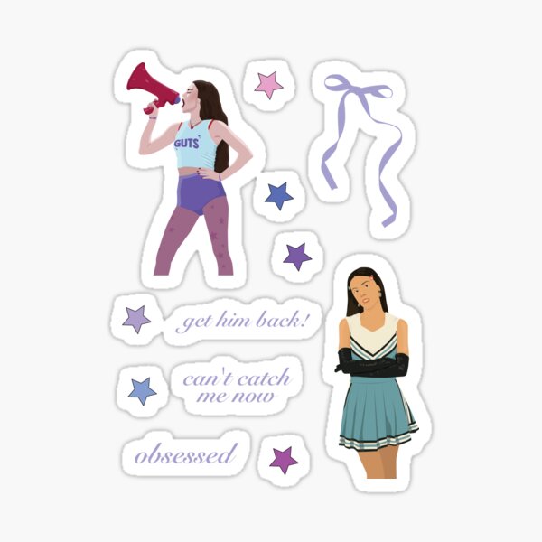 "Olivia Rodrigo Pack" Sticker for Sale by bymaggie | Redbubble