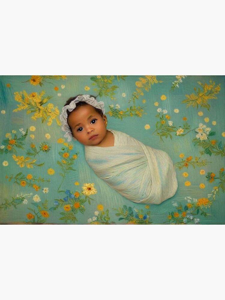 "Swaddled Baby" Poster for Sale by jeneliz42 | Redbubble
