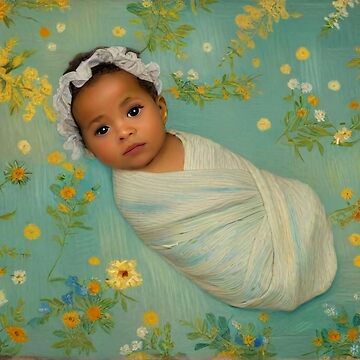 "Swaddled Baby" Poster for Sale by jeneliz42 | Redbubble