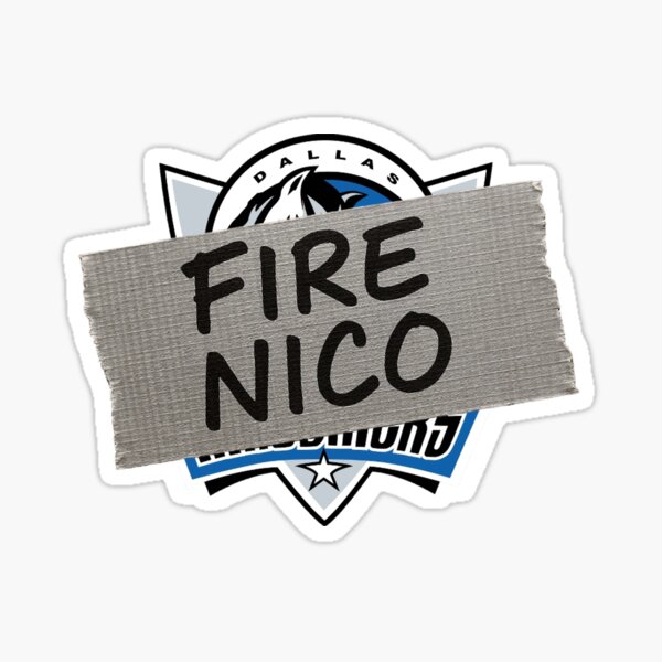 "FIRE NICO" Sticker for Sale by RetiroCOLL | Redbubble