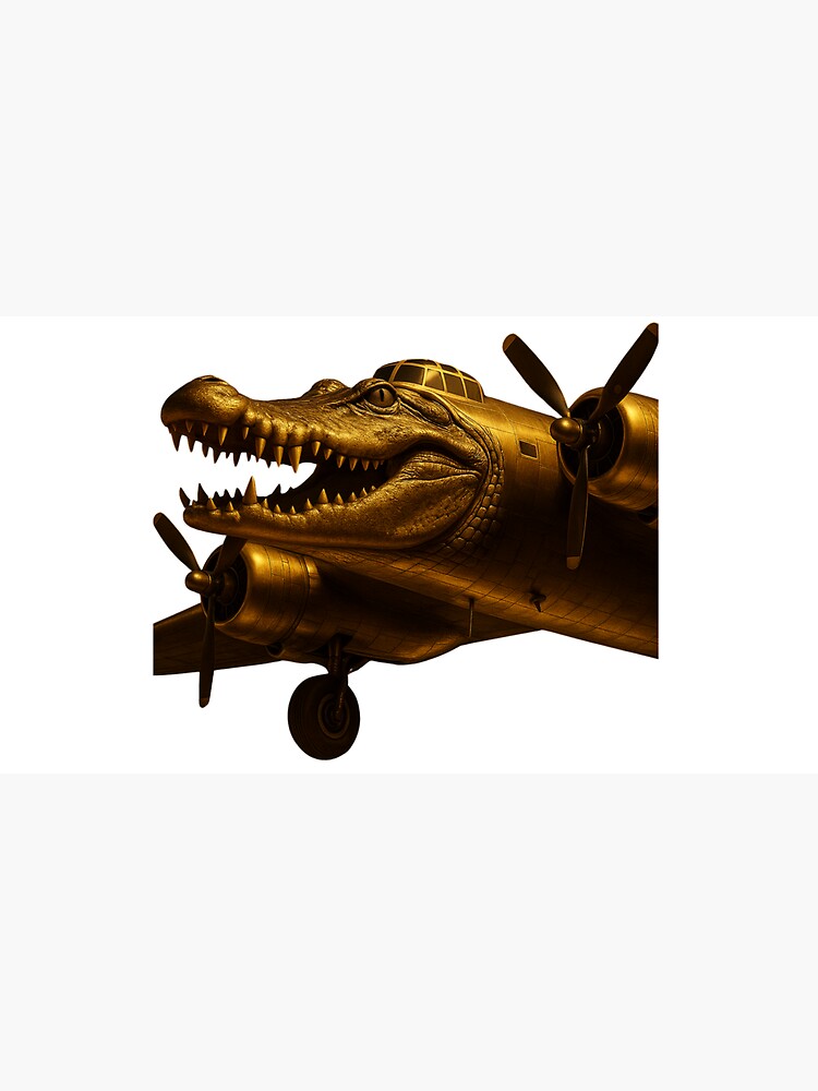 "Gold Bombardiro Crocodilo (Italian Brainrot) " Bucket Hat for Sale by ...