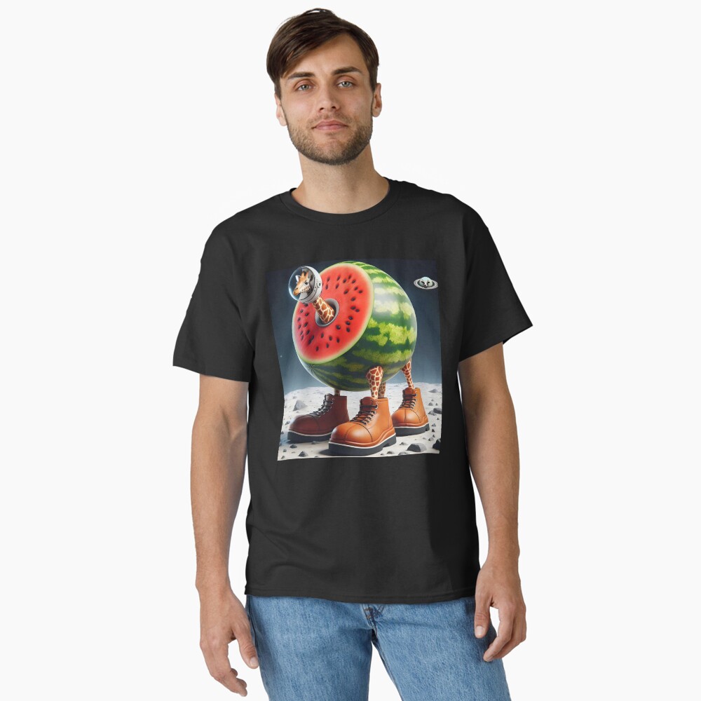 "Giraffa Celeste Giraffe Melon in boots Brainrot Meme" Sticker for Sale ...