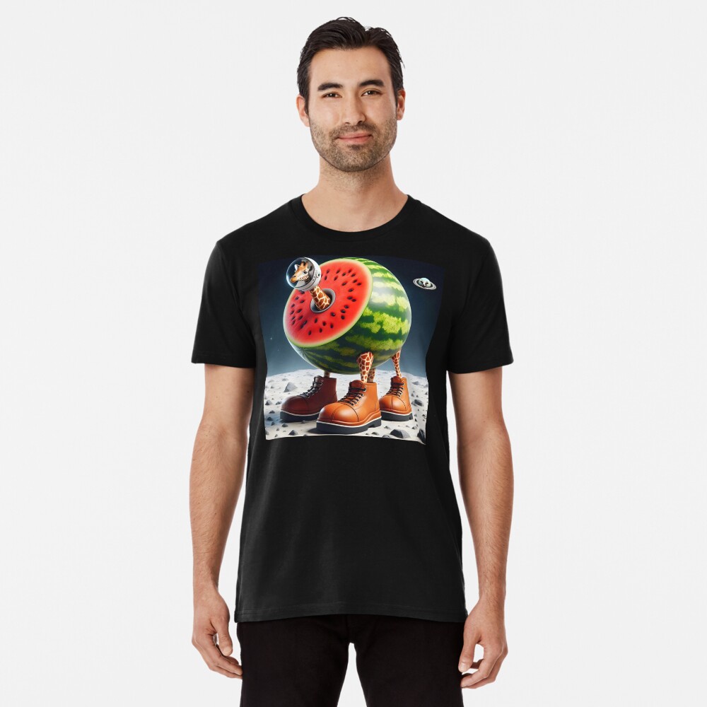 "Giraffa Celeste Giraffe Melon in boots Brainrot Meme" Sticker for Sale ...