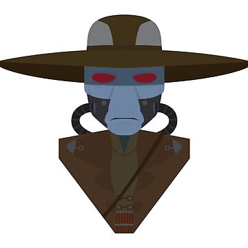 "Cad Bane sticker" Sticker for Sale by CameronGillum | Redbubble