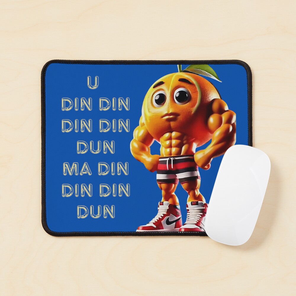 "U Din Din Din Din Dun Ma Din Din Din Dun - Italian Brainrot" Sticker ...