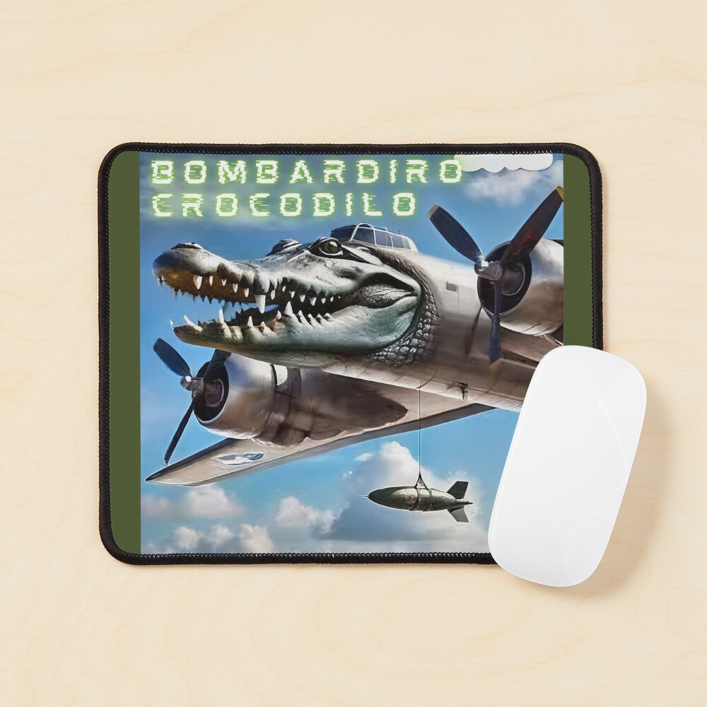 "Bombardiro Crocodilo - Italian Brainrot" Sticker for Sale by Soto375 ...