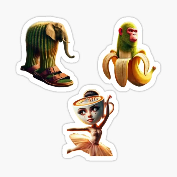 "Italian Brainrot Pack 2" Sticker for Sale by Soto375 | Redbubble