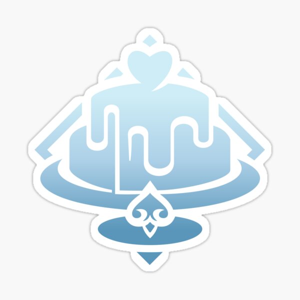 "Escoffier Constel­lation logo Genshin Impact" Sticker for Sale by ...