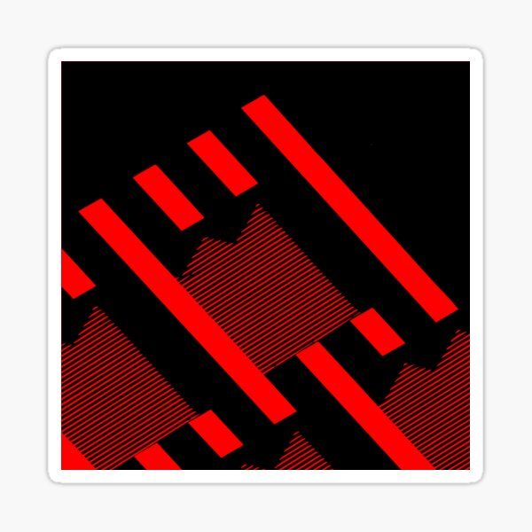 "Concrete art for modern home and office decoration." Sticker for Sale ...