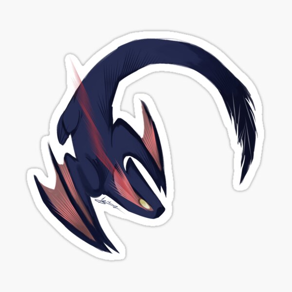 "Monster Hunter Nargacuga" Sticker for Sale by OodlesOfOodlez | Redbubble