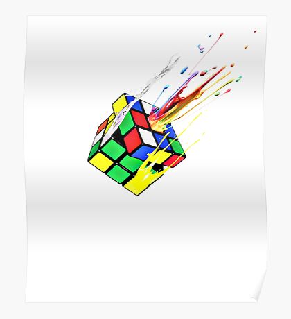 Rubik Cube Posters | Redbubble