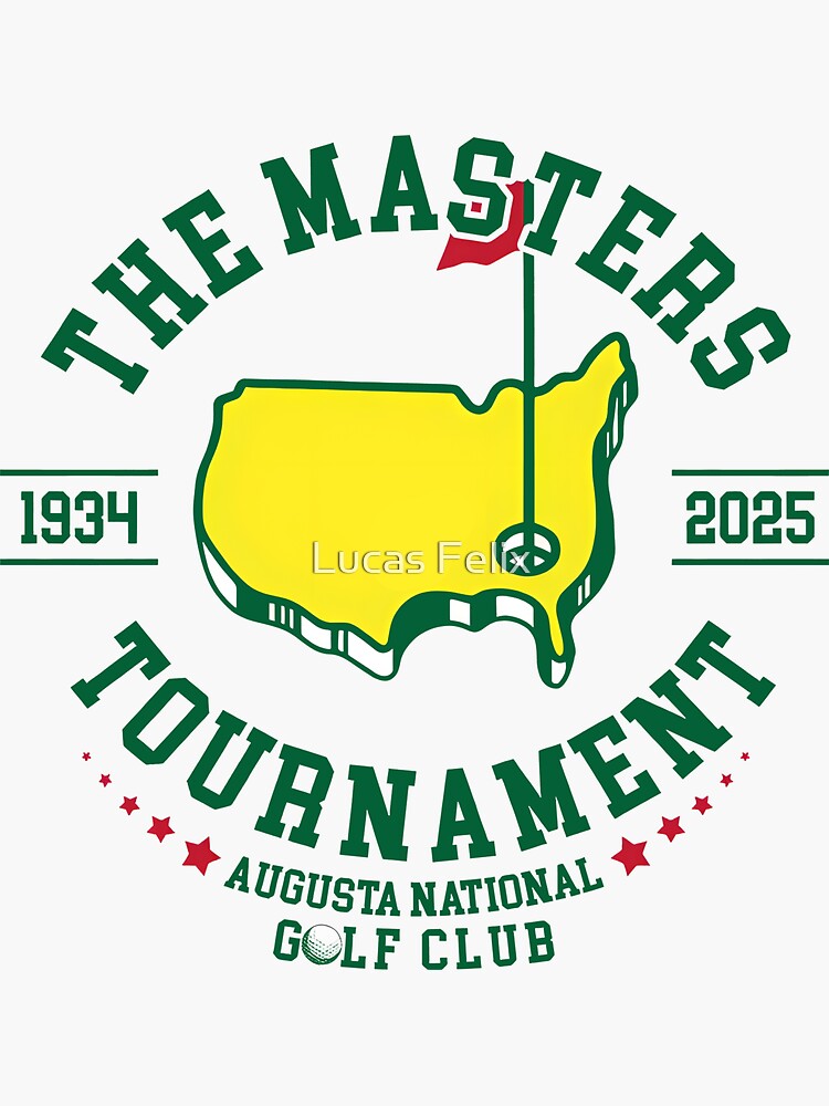 "Golf Club 1935 2025 Png, Augusta Masters Golf Png, 2025 Masters Golf ...
