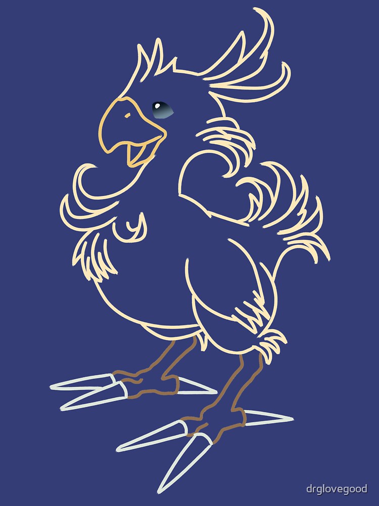 "Minimalist Chocobo" T-shirt by drglovegood | Redbubble | final fantasy ...