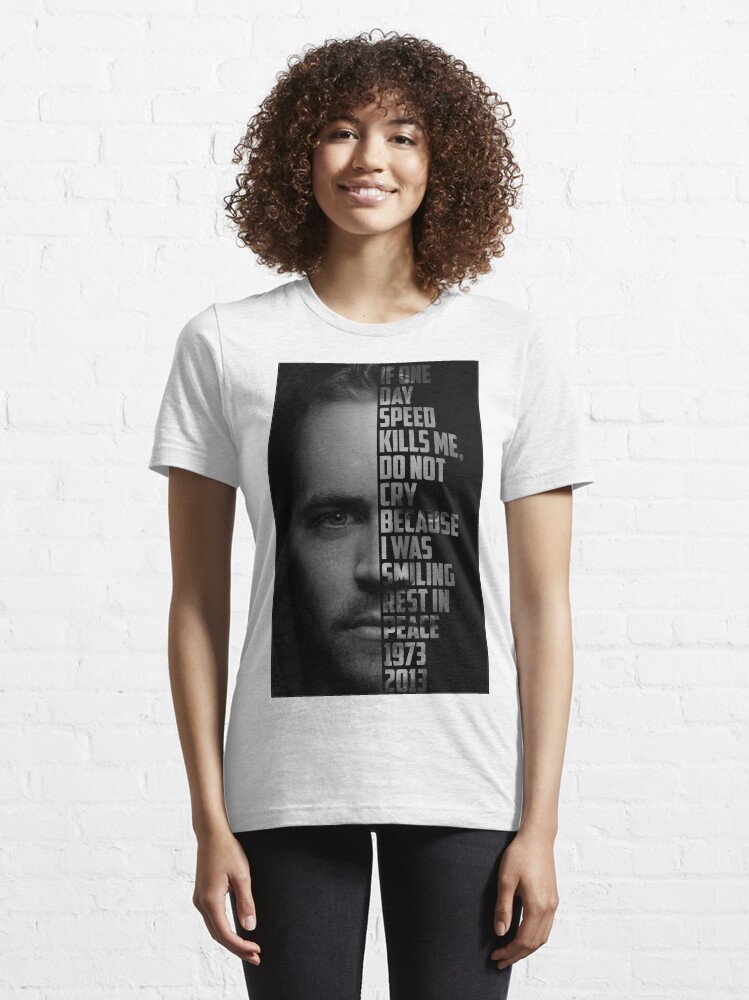 "Paul Walker Text Portrait" T-shirt for Sale by IneffableDeslgn ...
