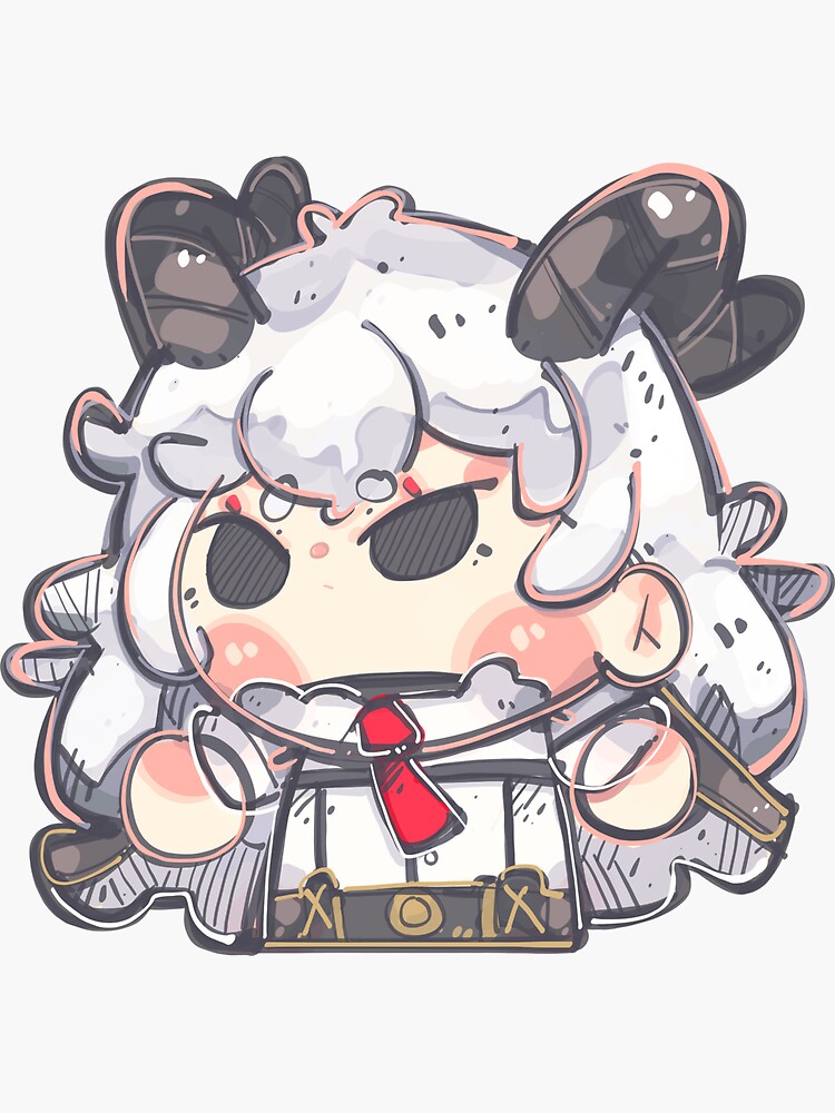 "2726 - 赞妮 / Zani" Sticker for Sale by jrpencil88 | Redbubble