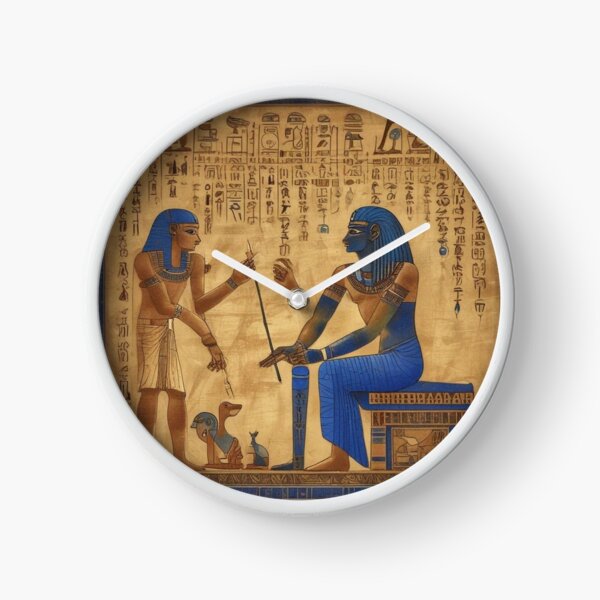 Writing The Egyptian Clocks for Sale | Redbubble
