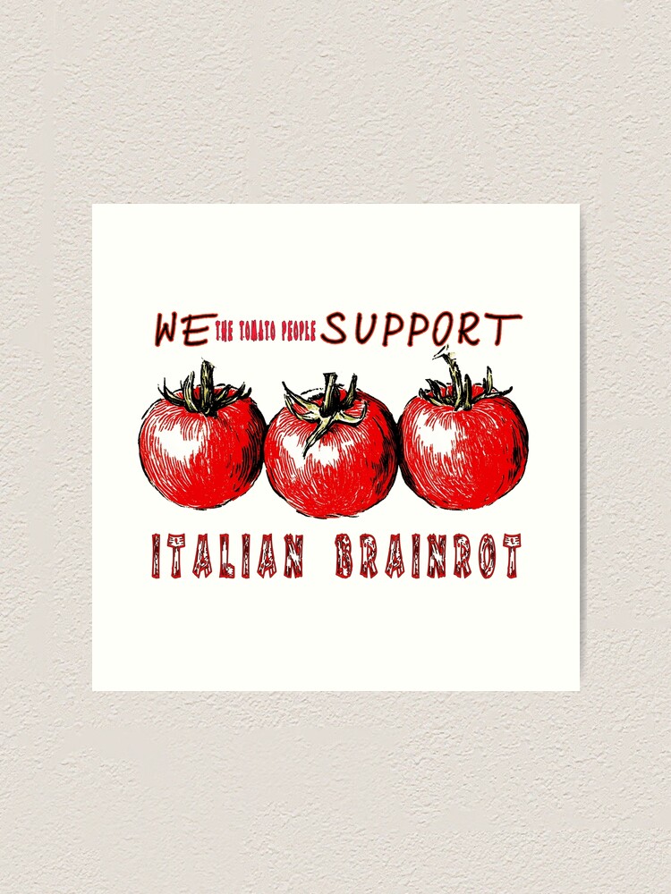 "Italian Brainrot We The Tomato People,tralalero tralala,bombini gusini ...