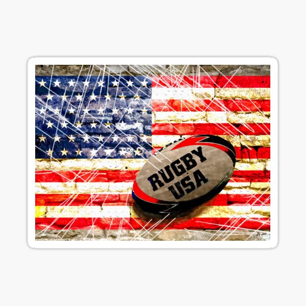"Rugby Football " Sticker by danieljanda | Redbubble