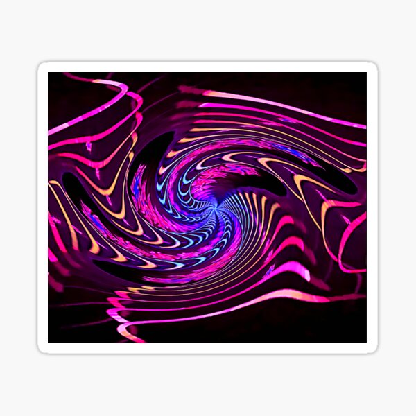 "Evolving Projection" Sticker for Sale by Sunleil | Redbubble