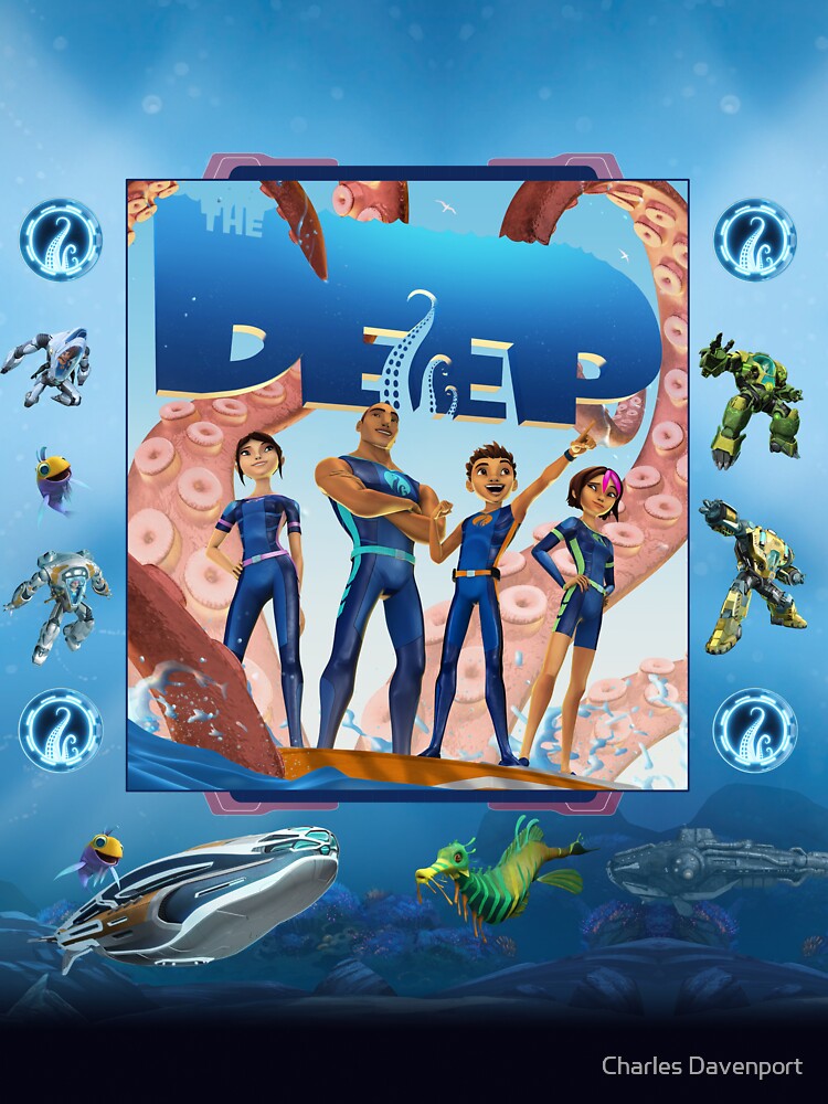 "The Deep - Nekton Family" T-shirt for Sale by cdavenport4 | Redbubble ...