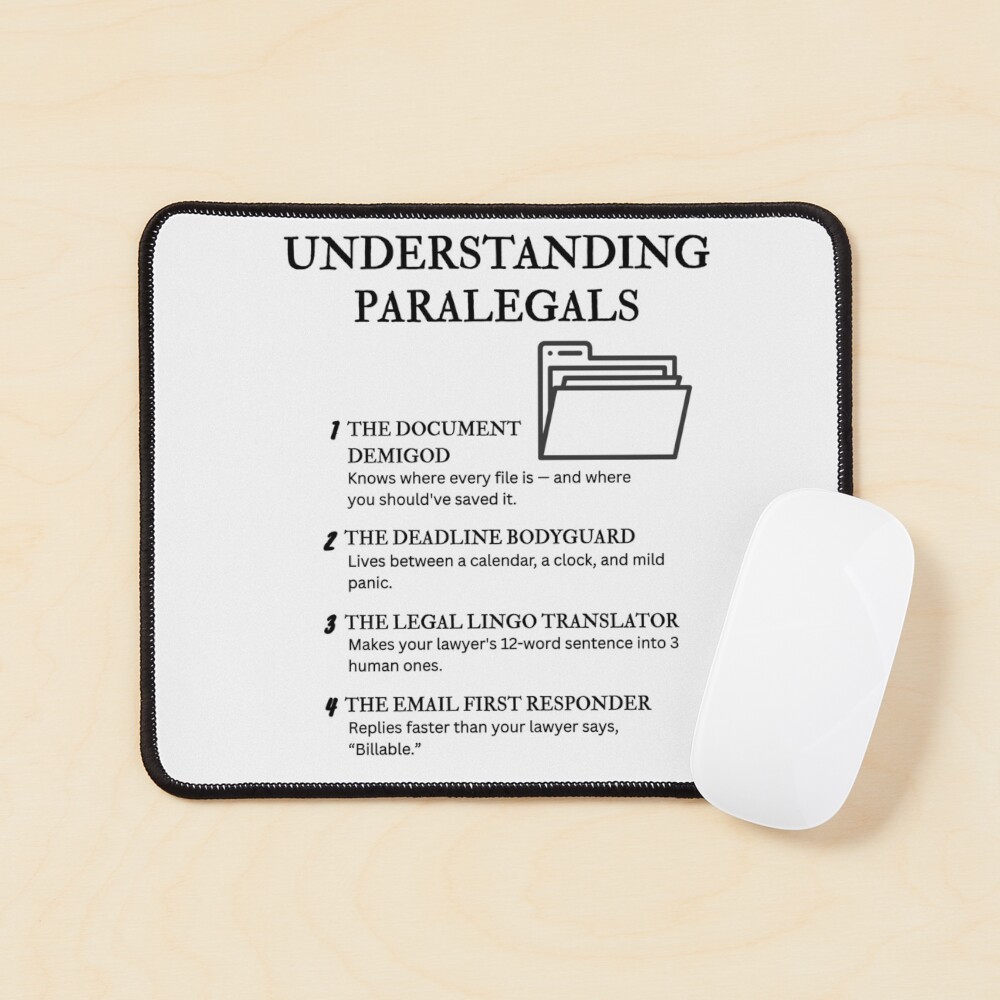 "Understanding Paralegals – Funny Legal Assistant Quotes for Law Office ...