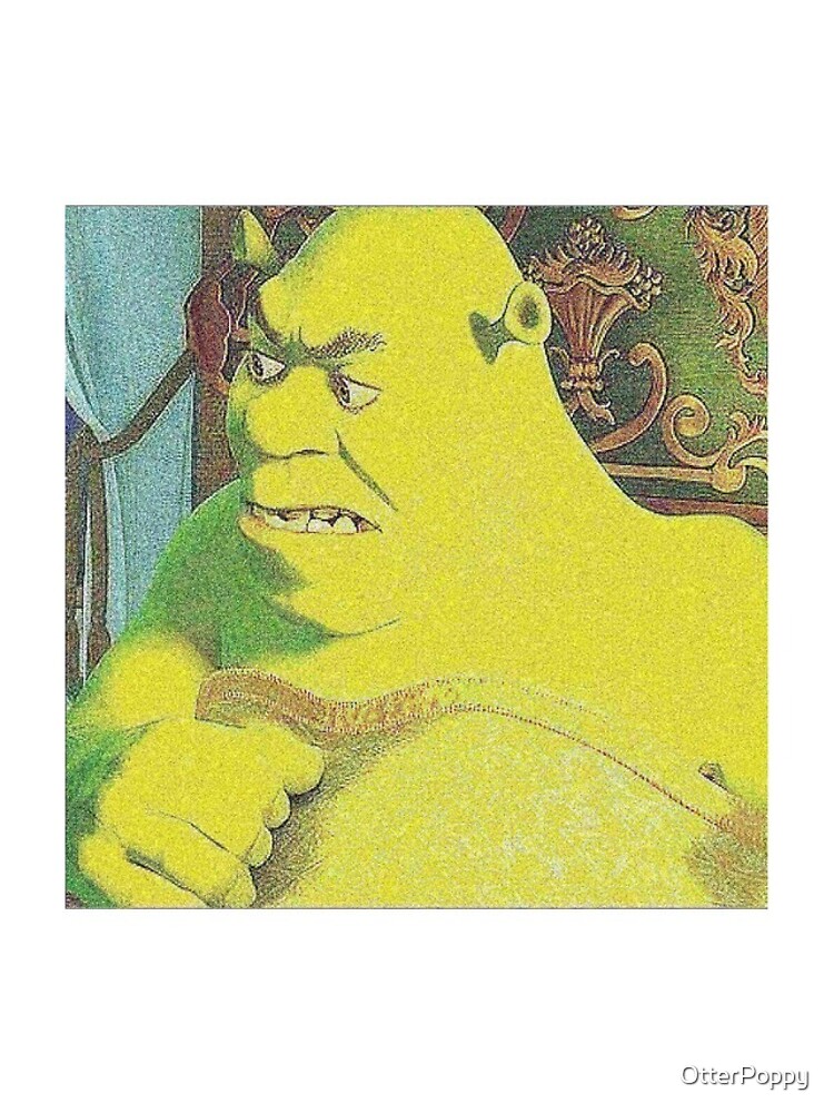 "Deep Fried Shrek" iPhone Case for Sale by OtterPoppy | Redbubble