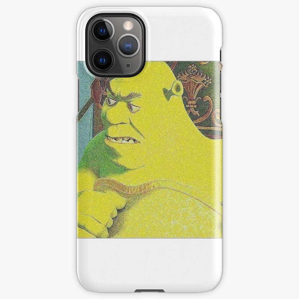 "Deep Fried Shrek" iPhone Case & Cover by OtterPoppy | Redbubble